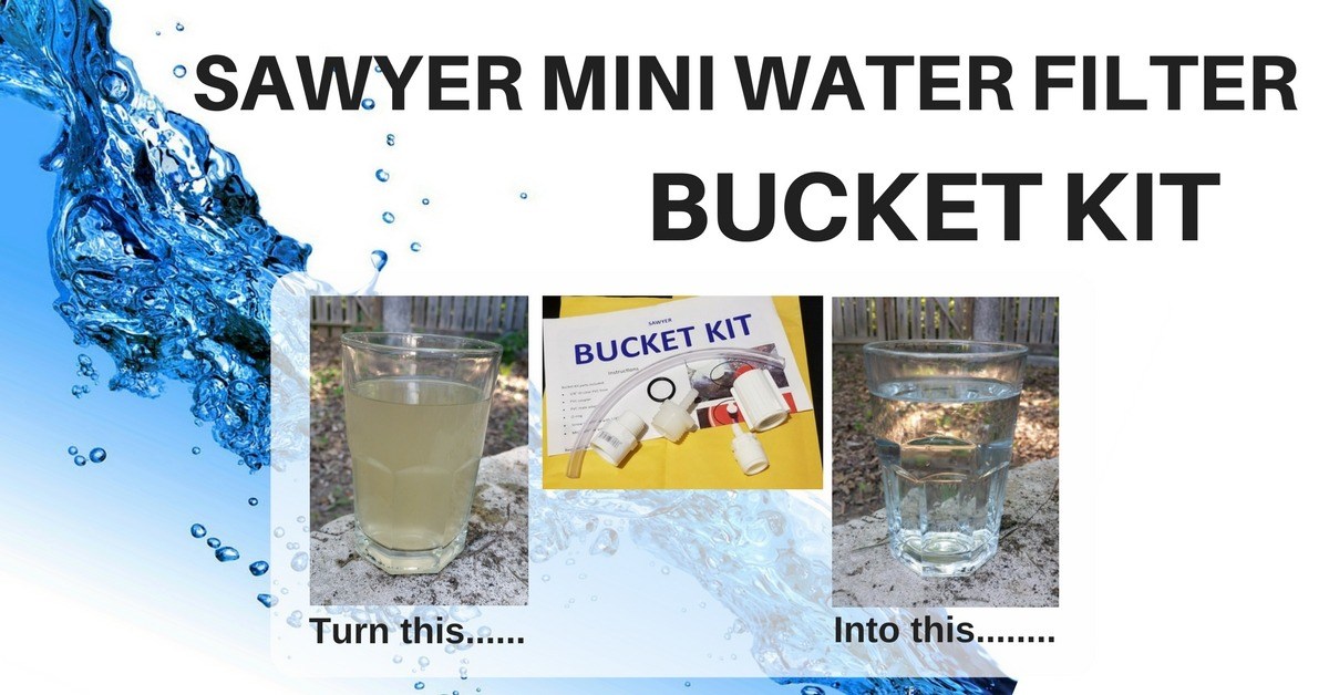 Bucket Conversion Kit for Sawyer Mini Water Filter - 1776PatriotUSA.com